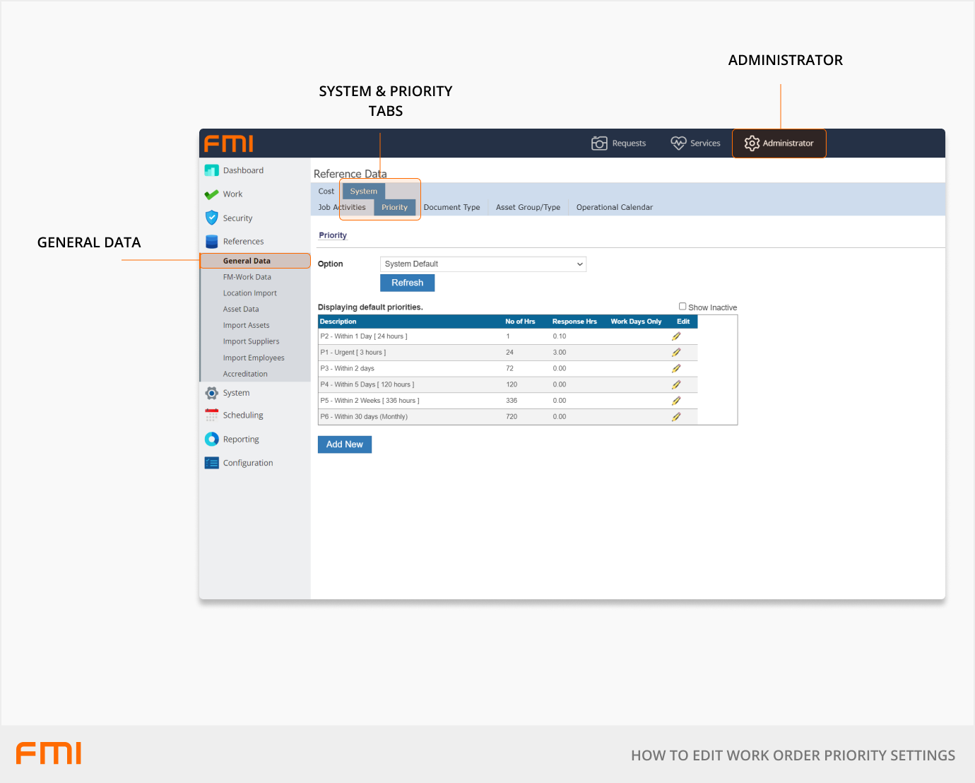 How to Update Work Order Priority Settings