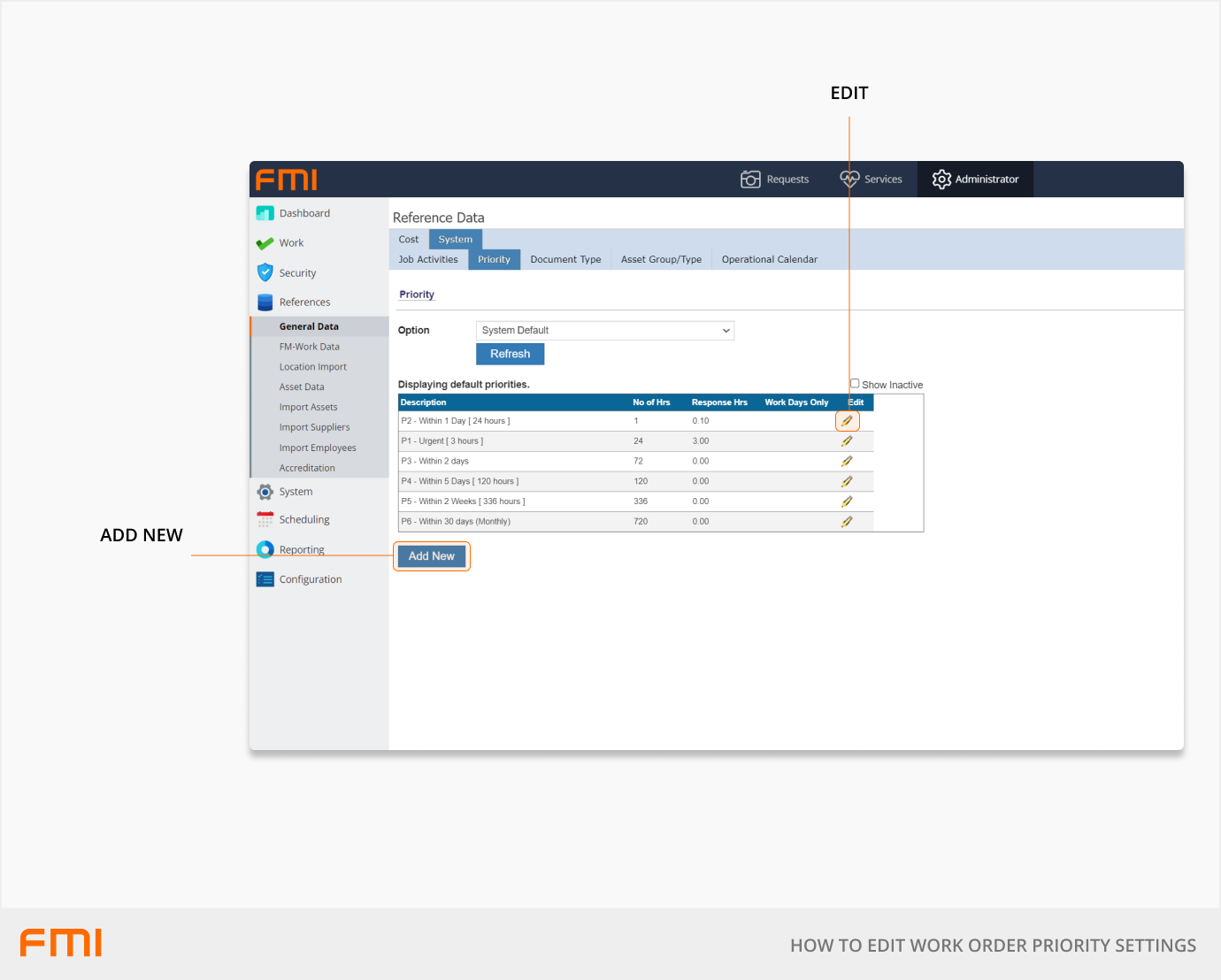 How to Update Work Order Priority Settings